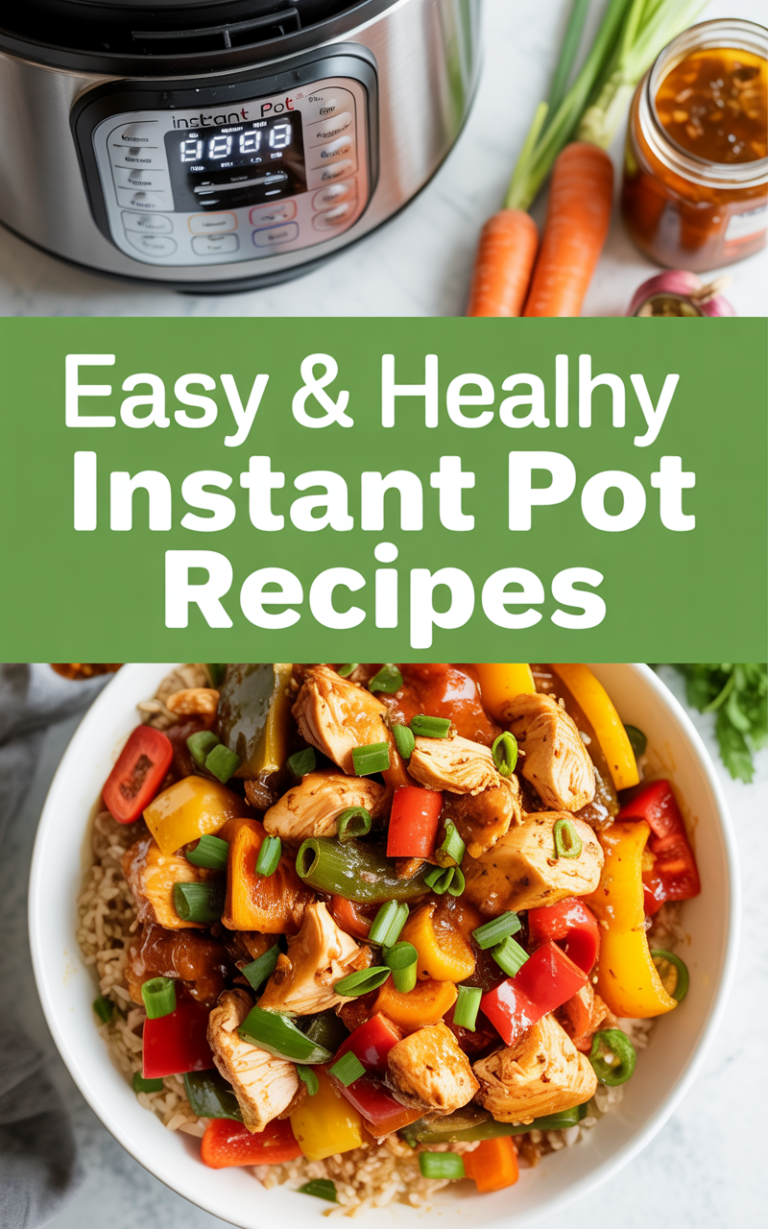 Instant Pot Magic: Wholesome Recipes for Quick, Healthy Meals ...