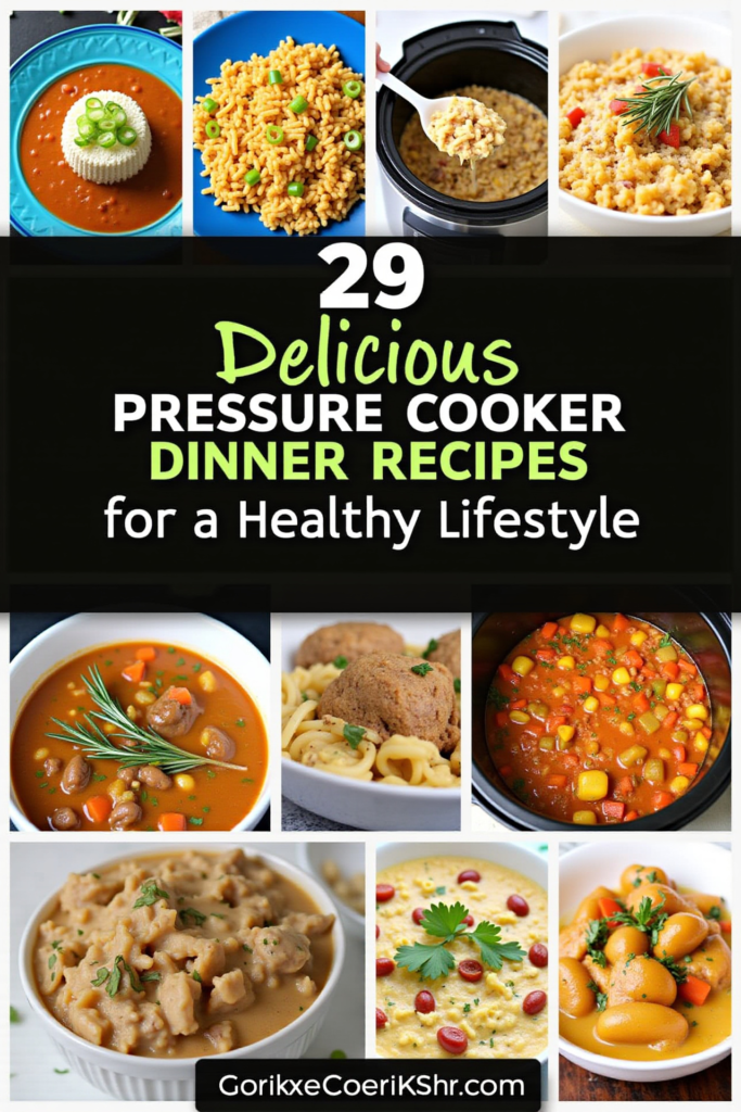 Pressure Cooker Magic: 29+ Quick & Flavorful Dinner Recipes for ...