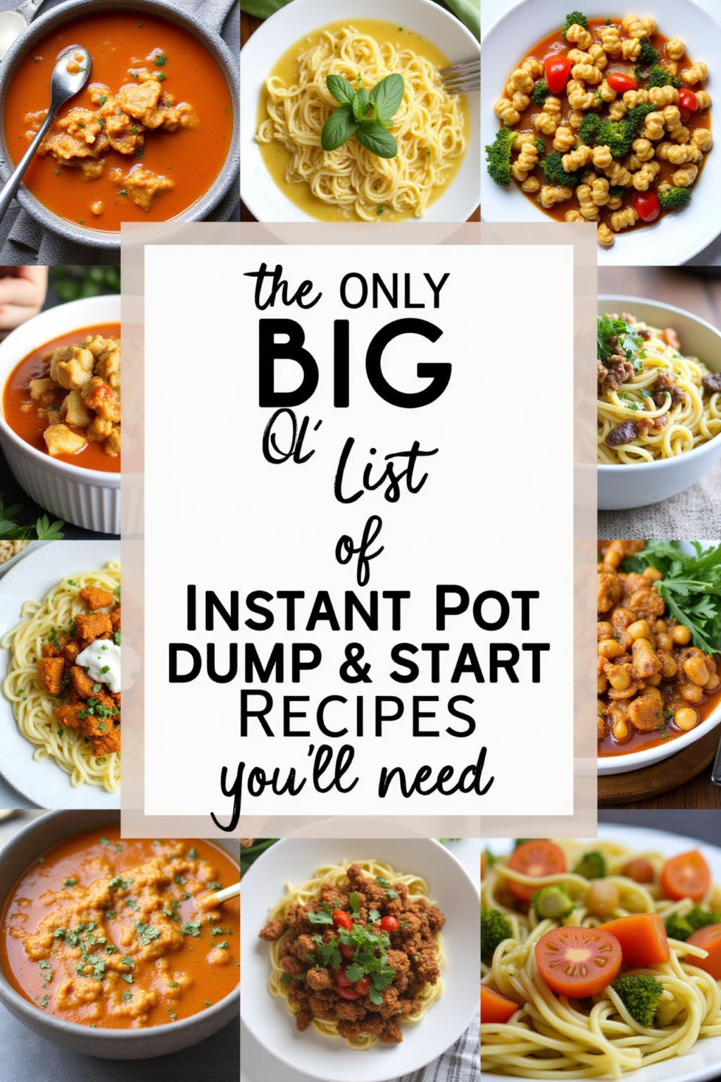Effortless Dinners: Top 25 Instant Pot Dump & Start Recipes for Busy ...