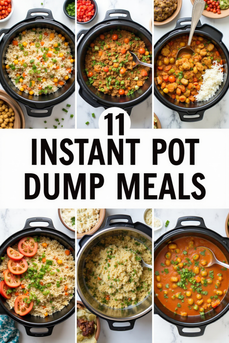 Effortless Weeknight Dinners: 11 Instant Pot Dump Meals for Quick ...